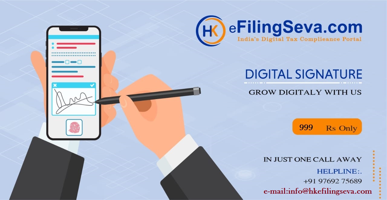 Online Digital Signature (DSC) – HKefilingSeva.com